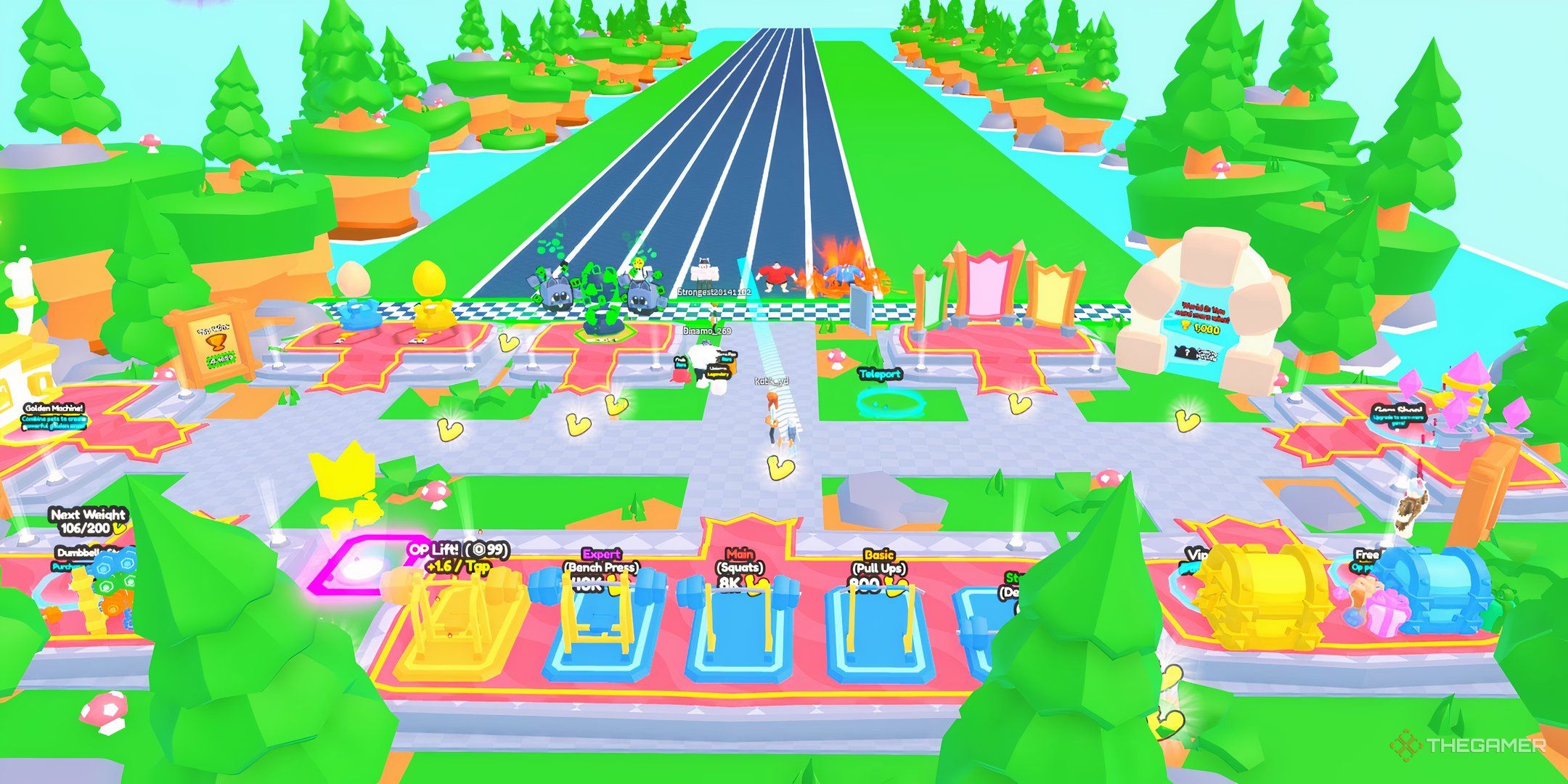 Gym Race Codes - Roblox