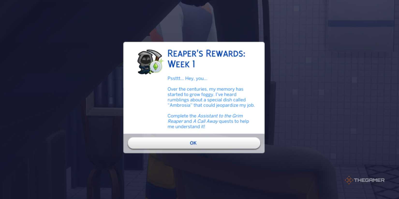 How To Complete The Reaper Rewards Event In The Sims 4