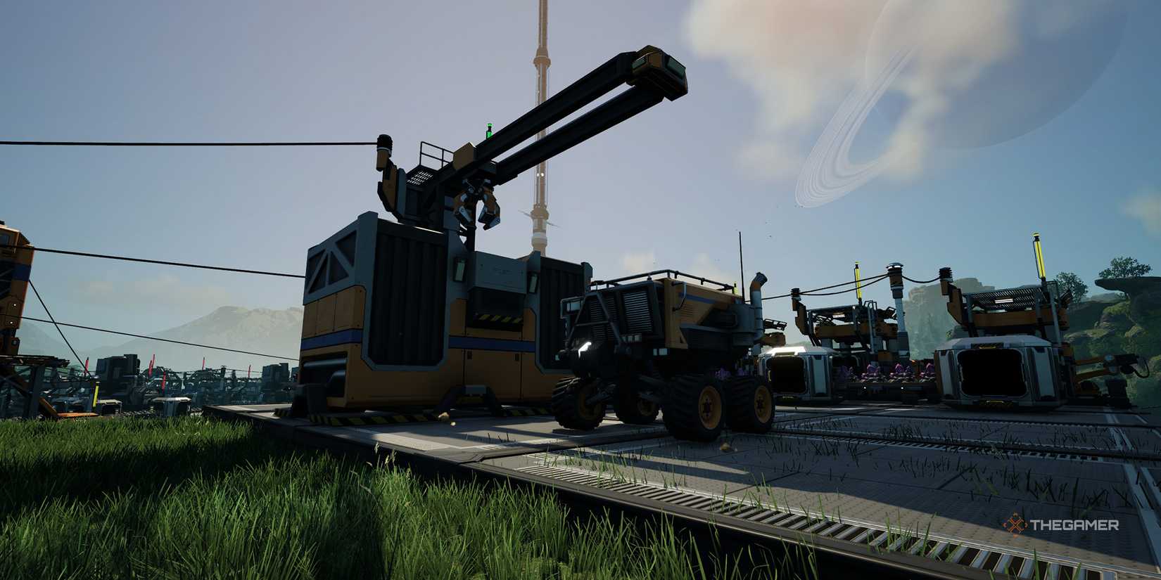 How To Unlock And Use The Tractor In Satisfactory