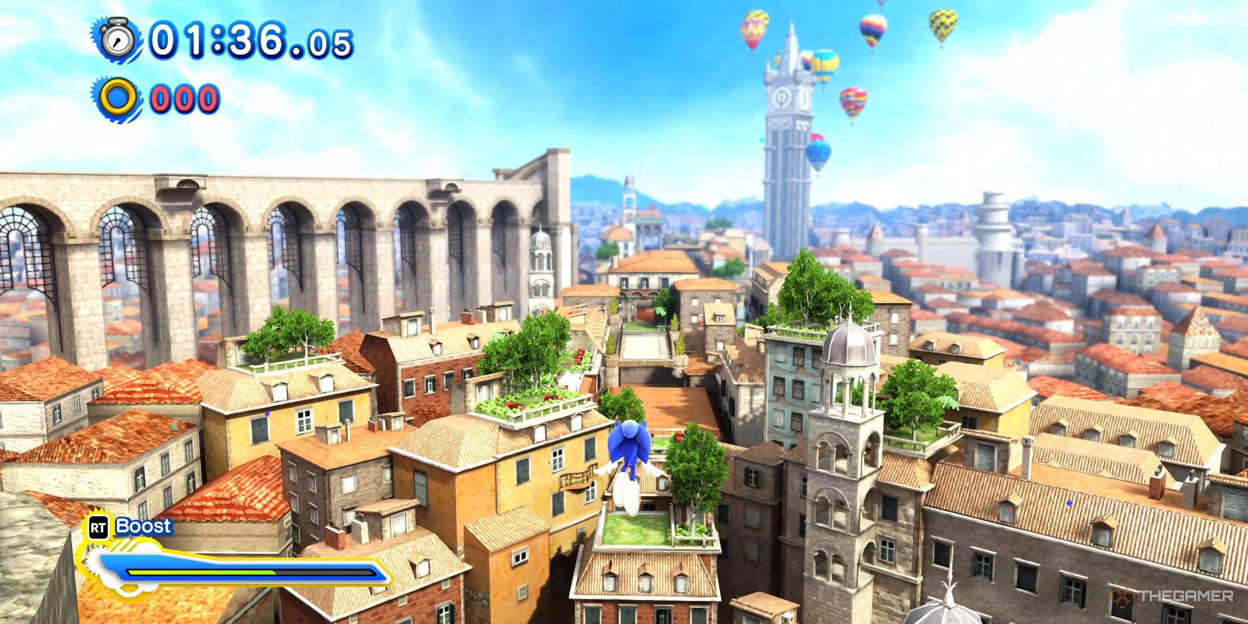 Sonic Unleashed Rooftop Run Background Sonic Unleashed Rooftop Run