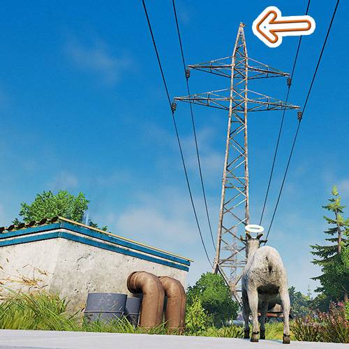 Where To Find All Trophies In The GoatVille Level In Goat Simulator