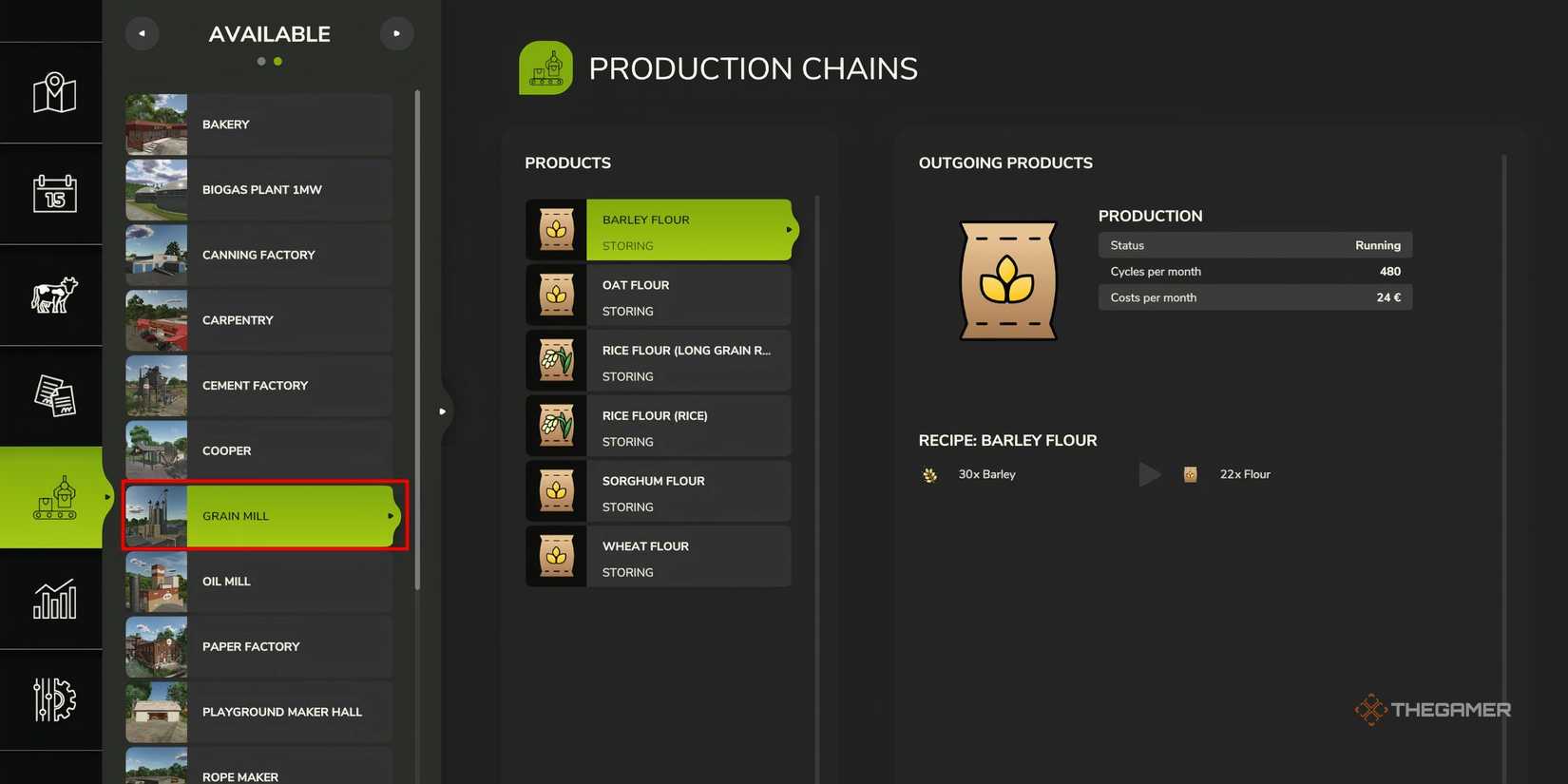 The Best Early-Game Production Chains In Farming Simulator 25