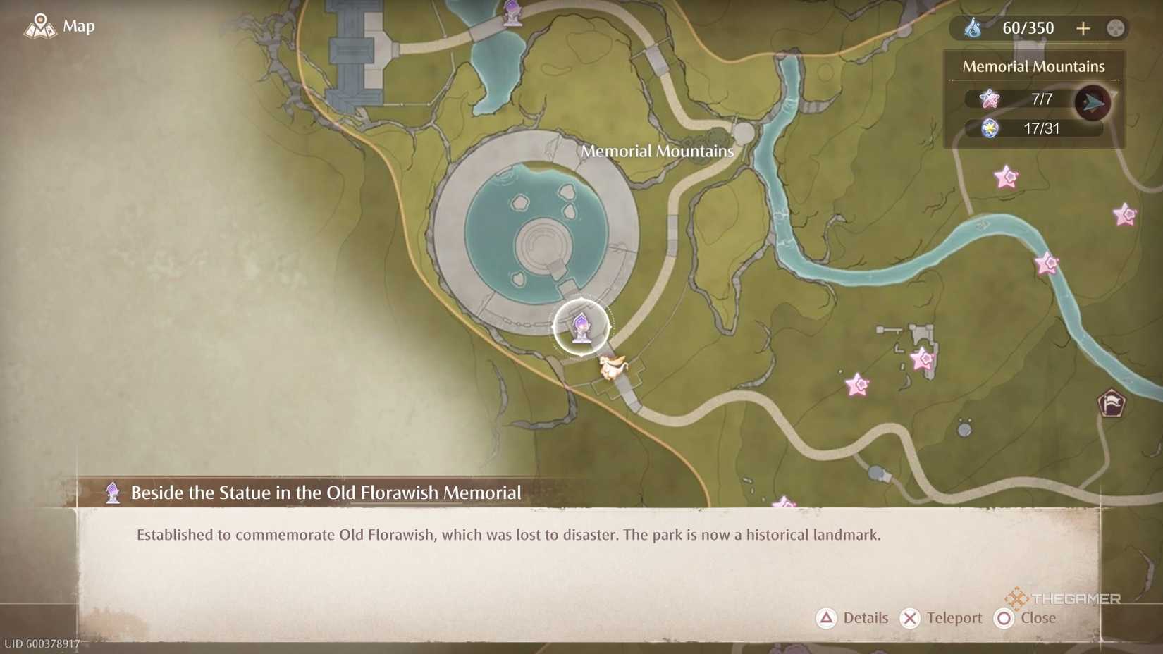 Every Warp Spire Location In Infinity Nikki