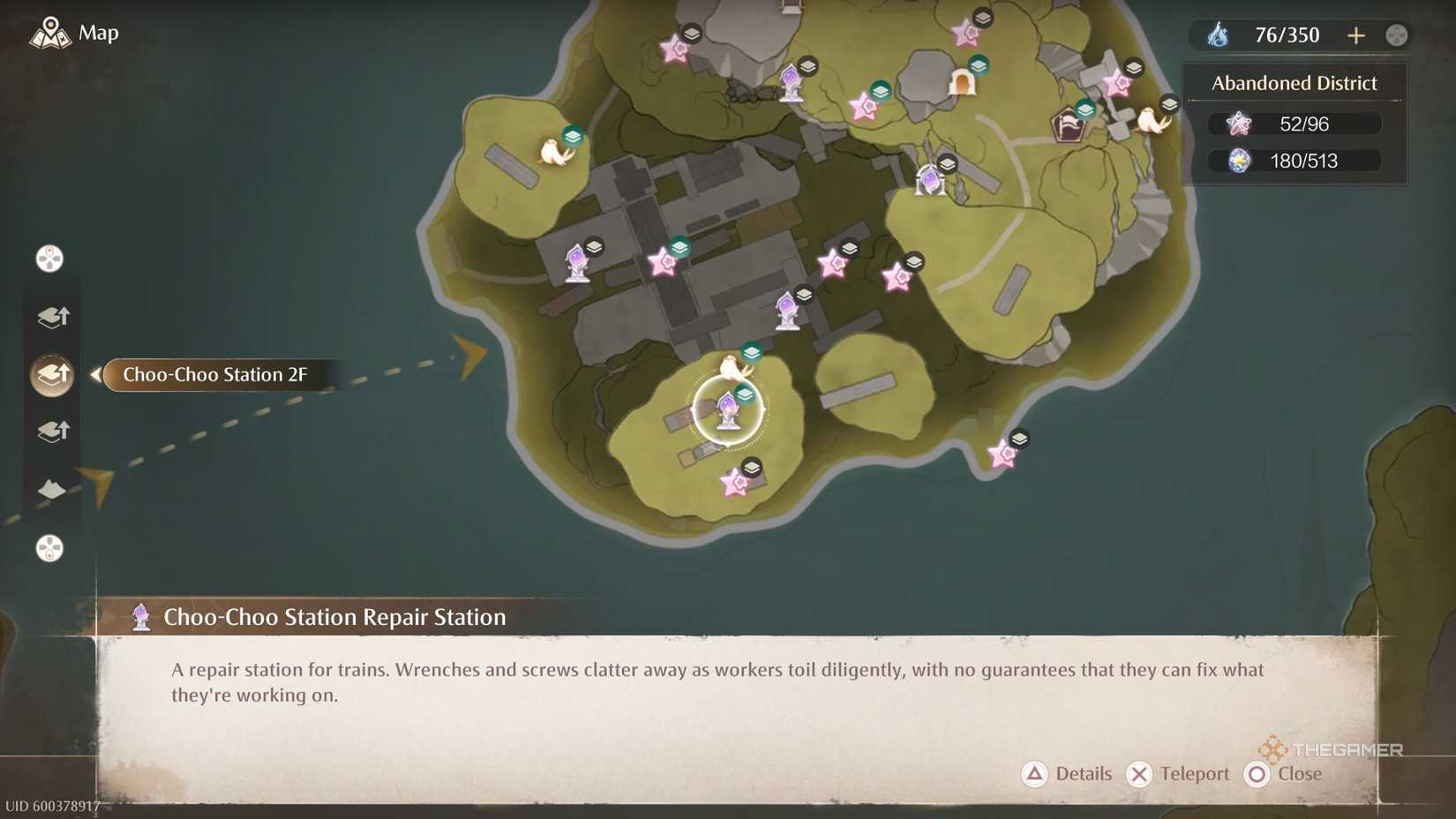 Every Warp Spire Location In Infinity Nikki