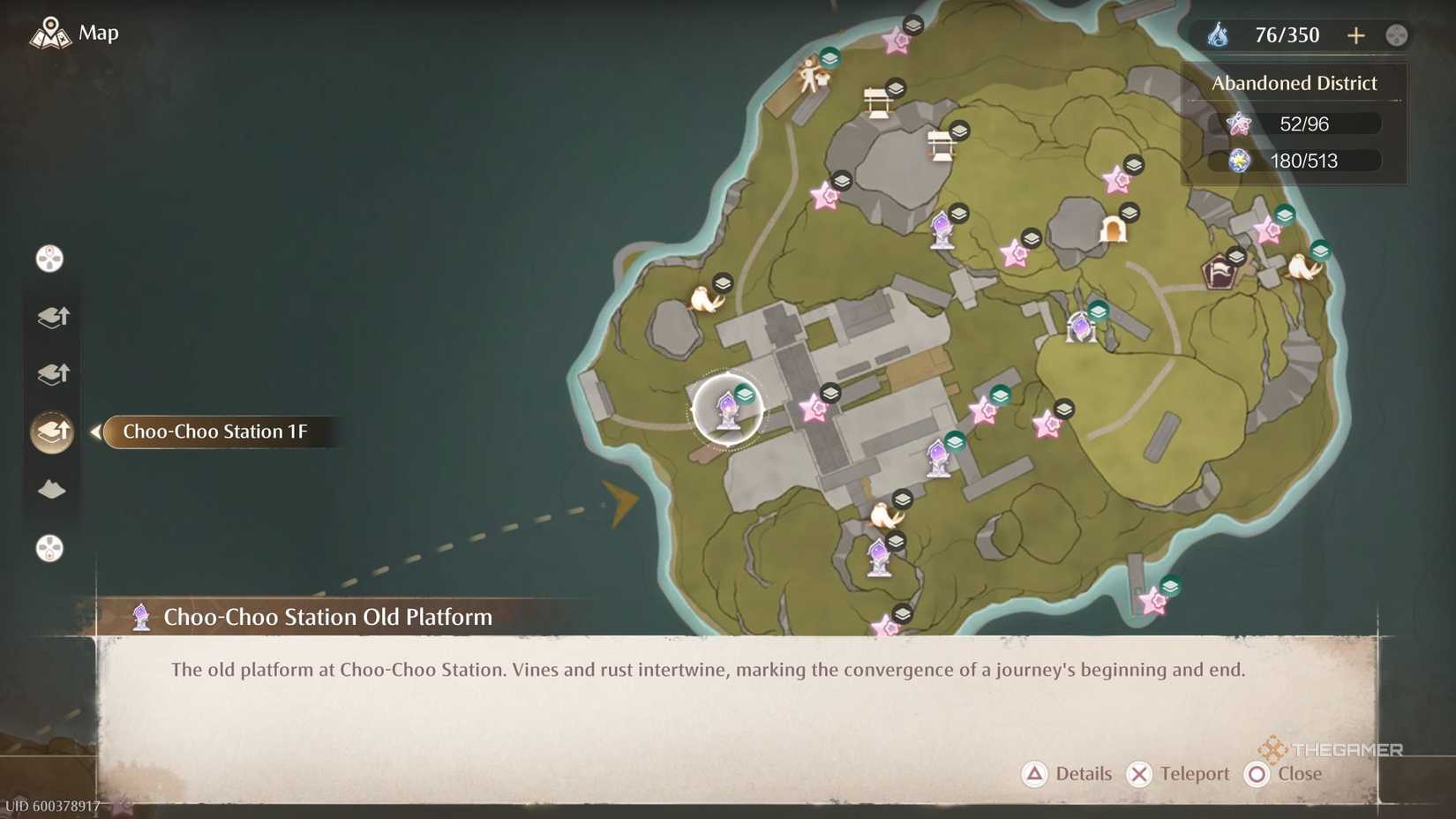 Every Warp Spire Location In Infinity Nikki