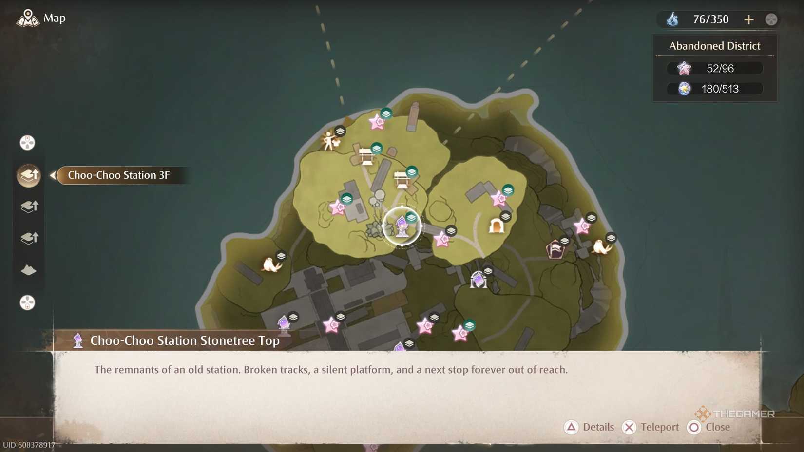 Every Warp Spire Location In Infinity Nikki