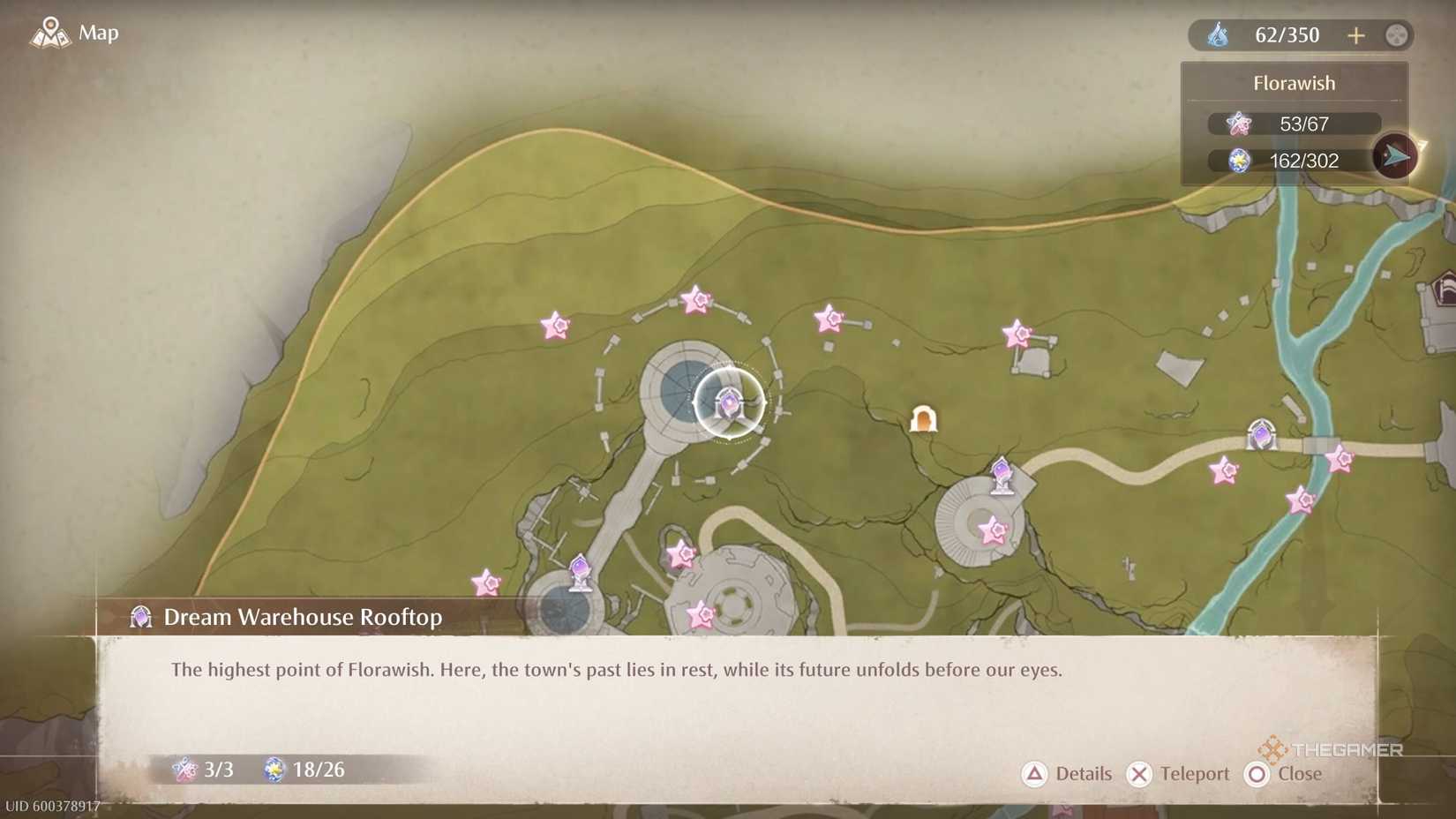 Every Warp Spire Location In Infinity Nikki
