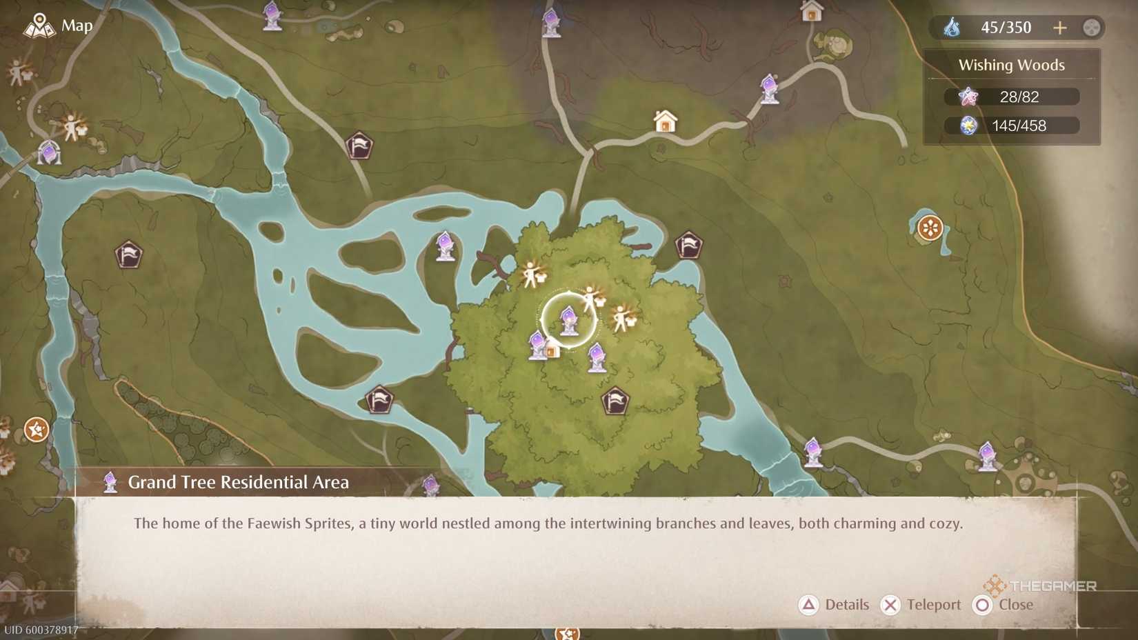 Every Warp Spire Location In Infinity Nikki