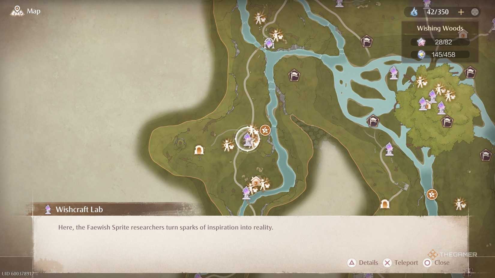 Every Warp Spire Location In Infinity Nikki