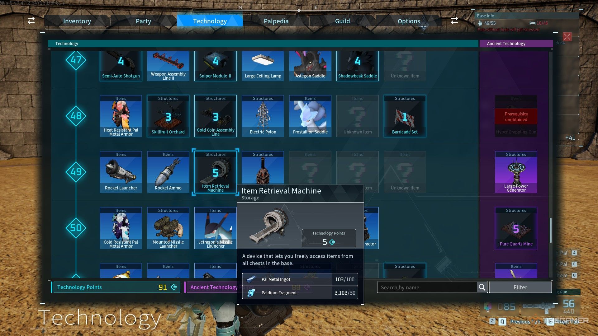 How To Get And Use The Item Retrieval Machine In Palworld