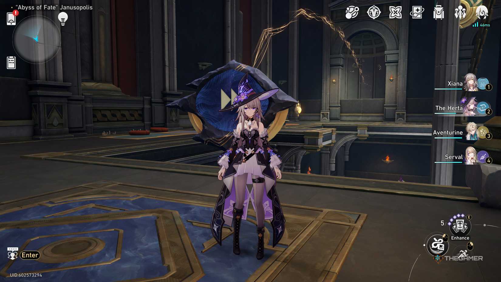 Where To Find Every Nymph In Abyss Of Fate Janusopolis In Amphoreus ...