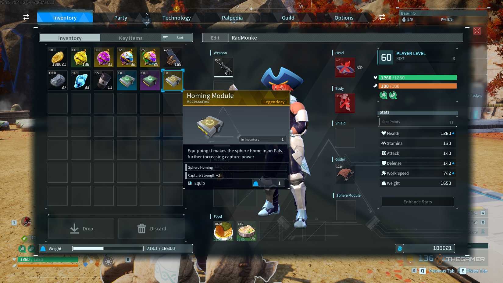 Every Sphere Module And How To Craft It In Palworld