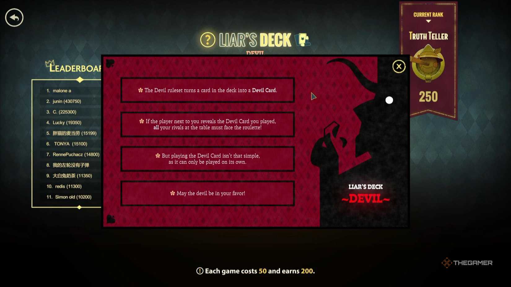 How Liar's Deck Works In Liar's Bar