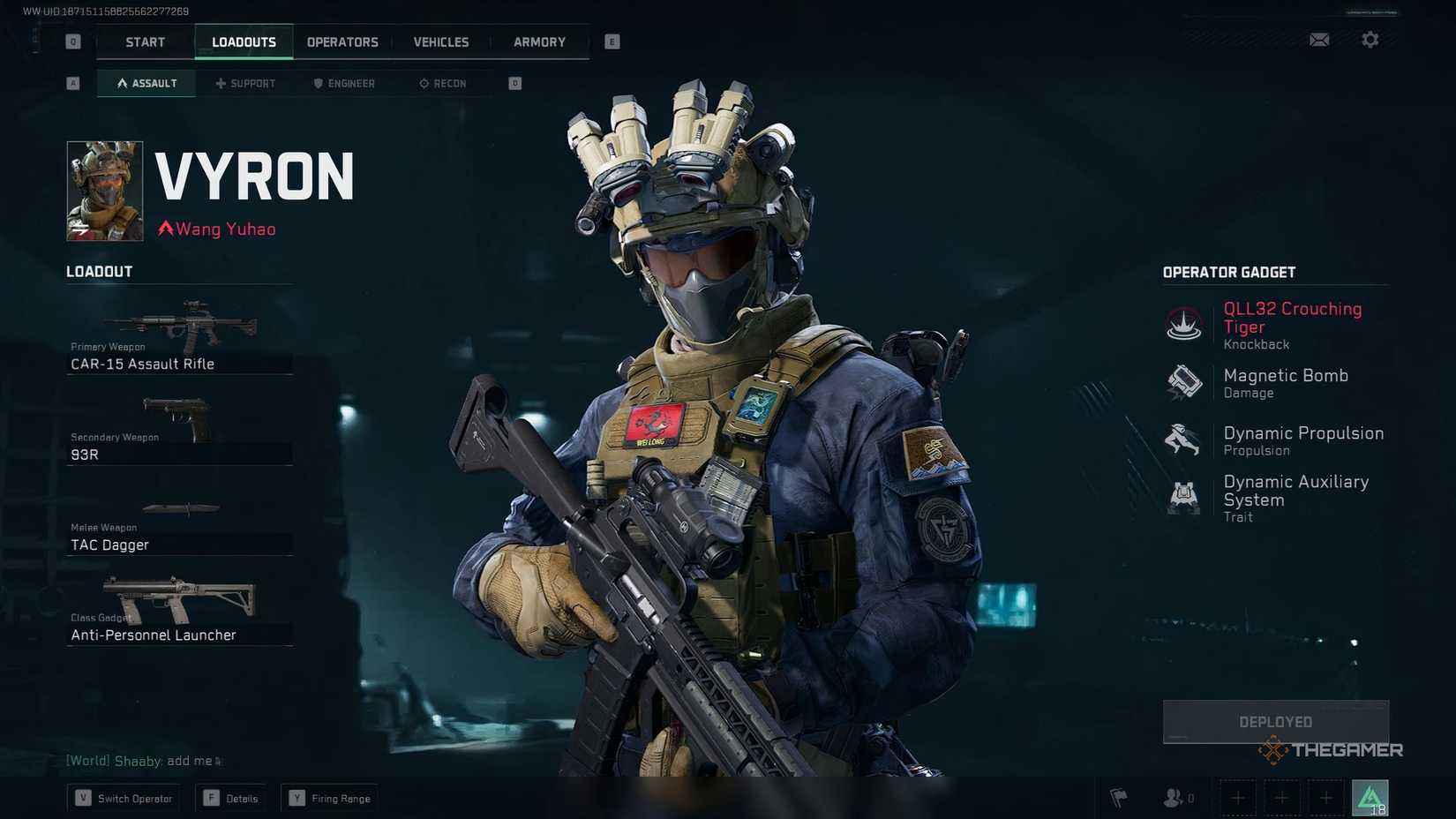 The Best Loadout For Vyron In Delta Force