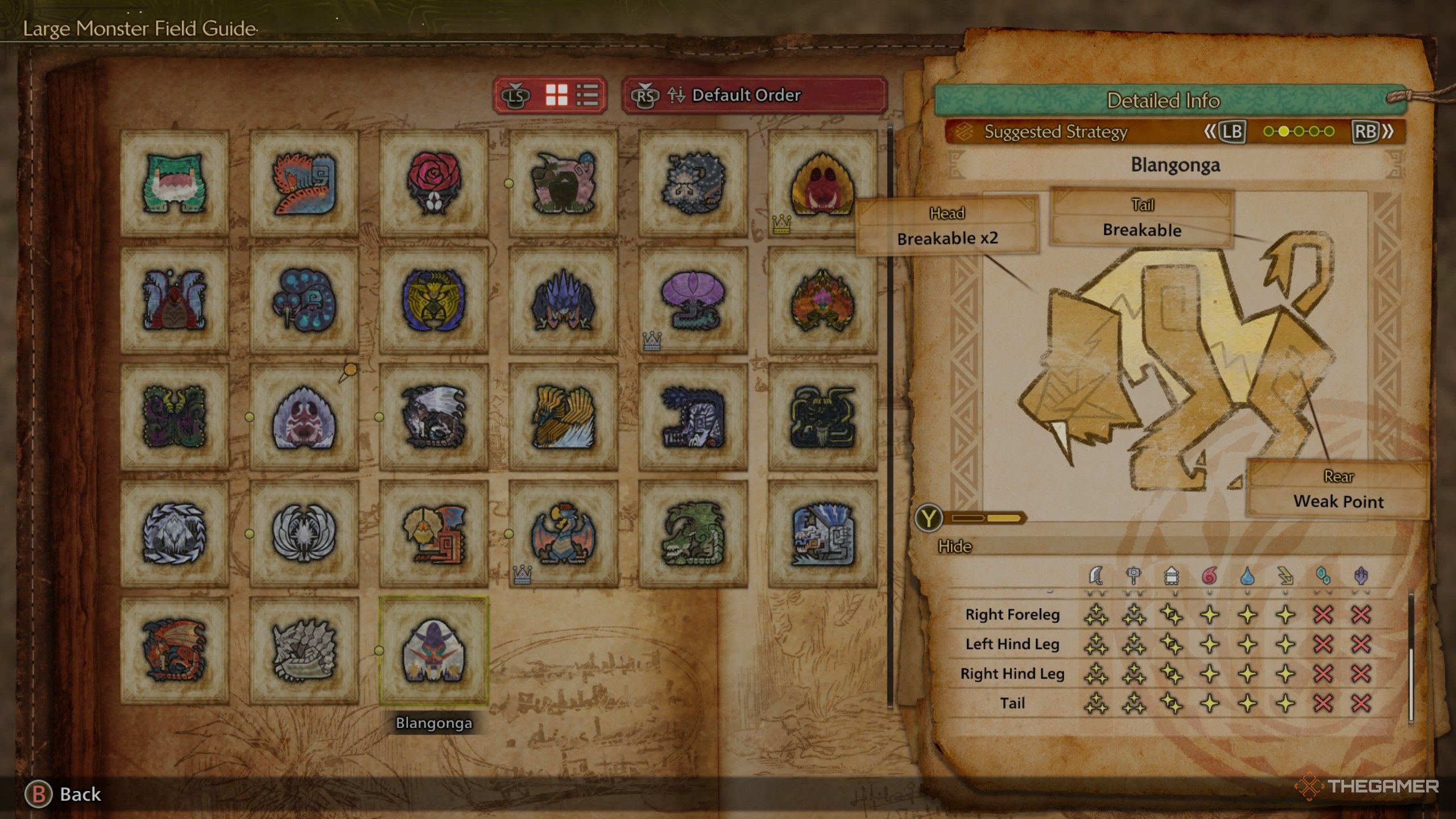 Monster Hunter Blangonga Icon