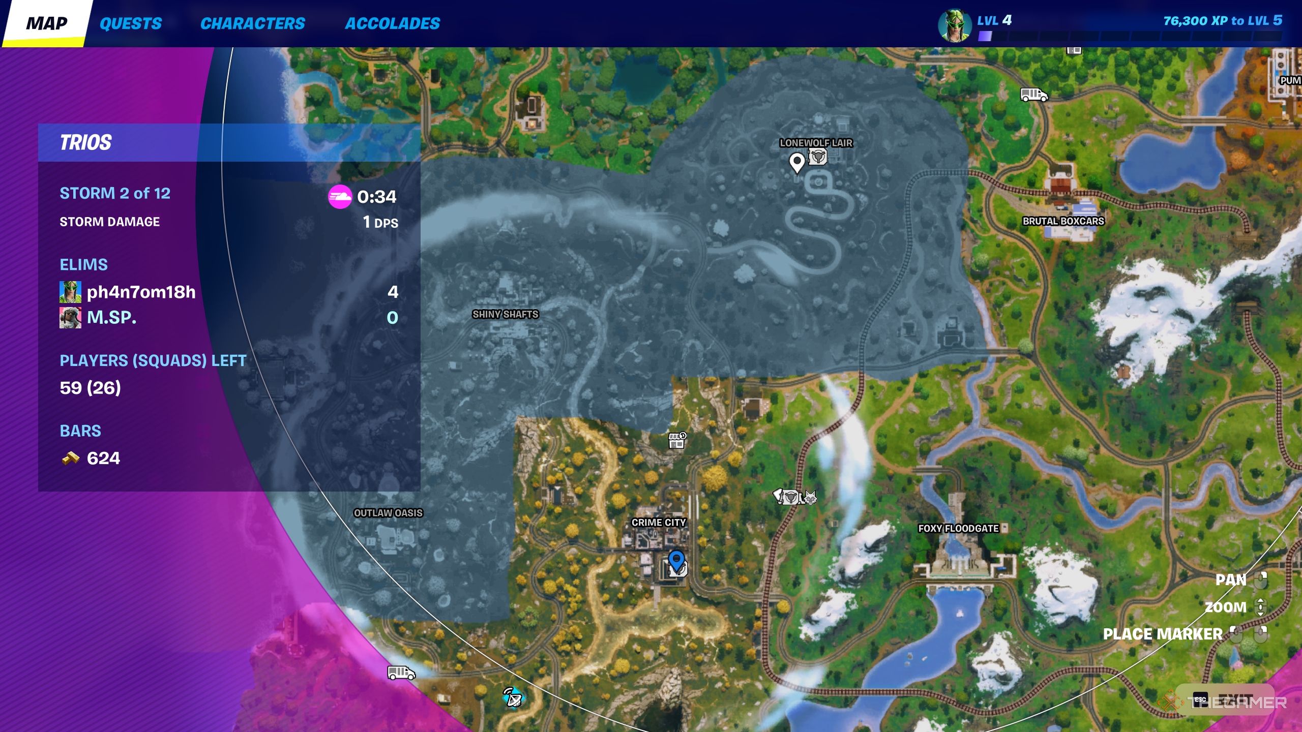 Enter Catty Corner Vault Location Fortnite Week 1