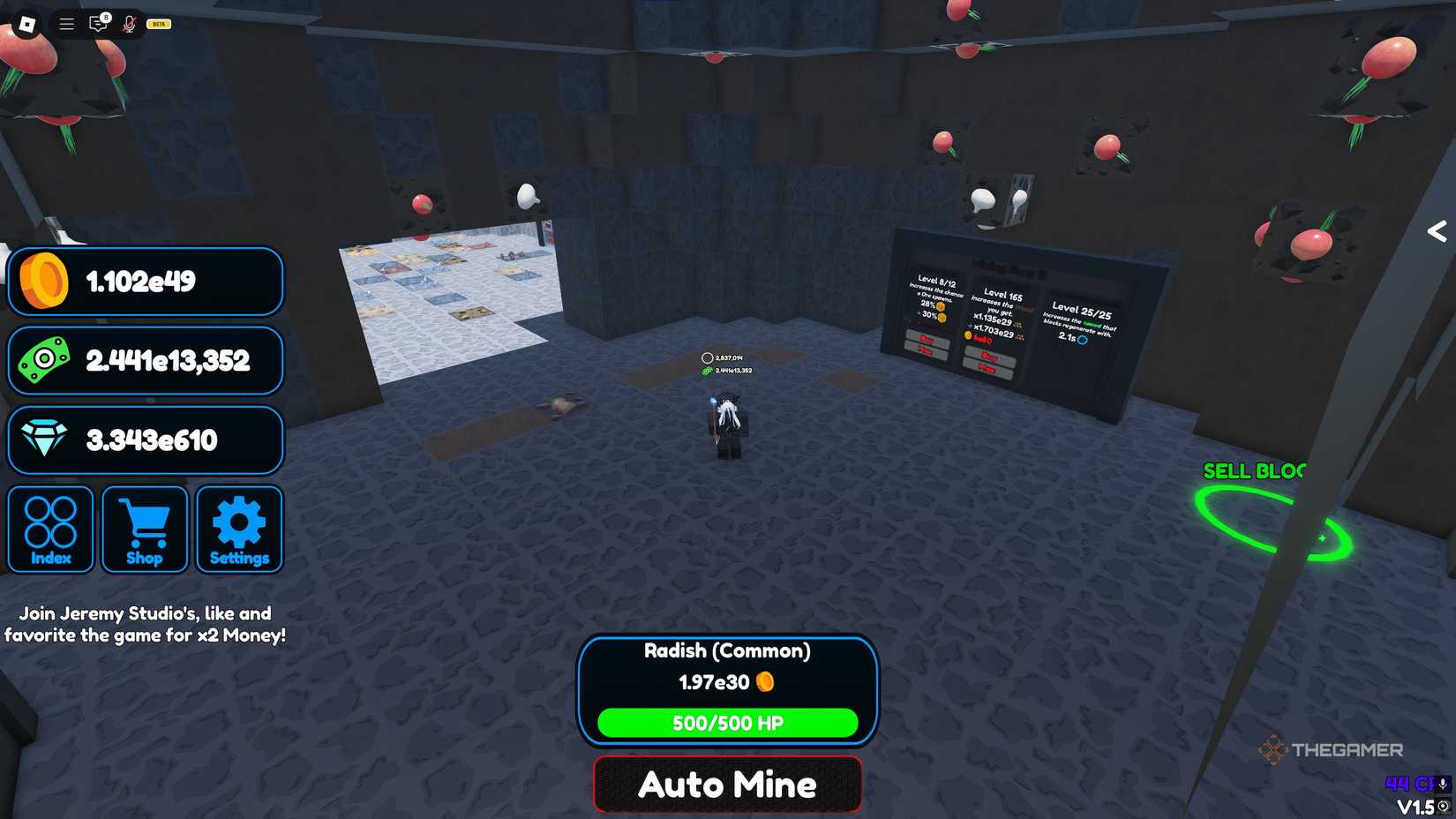 How To Mine The Caves In Circle Grinding Incremental - Roblox