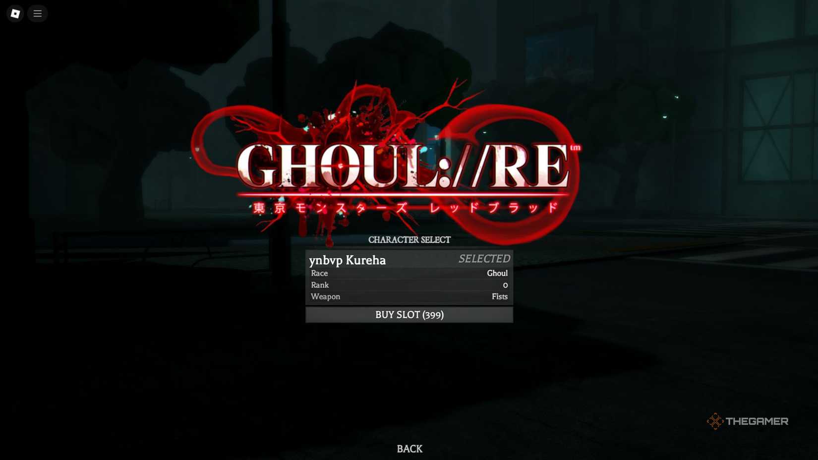 How To Reset A Character In Roblox: Ghoul Re