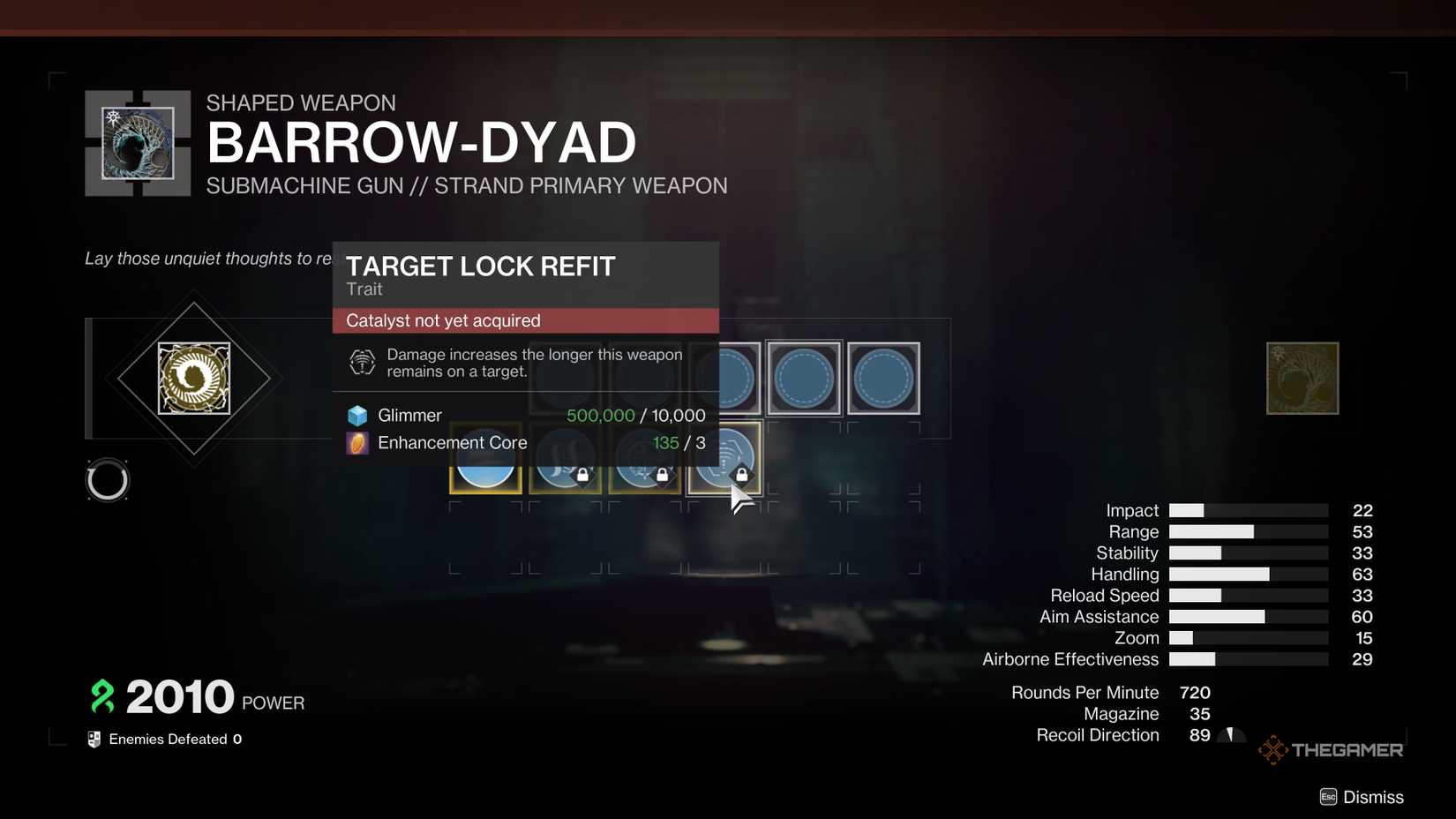 How To Unlock Every Catalyst For Barrow-Dyad In Destiny 2: Heresy