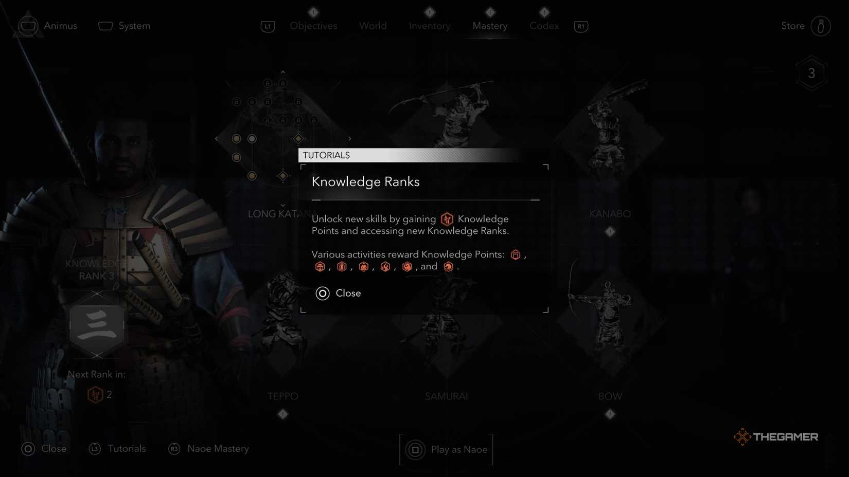 What Are Knowledge Ranks In Assassin's Creed Shadows?