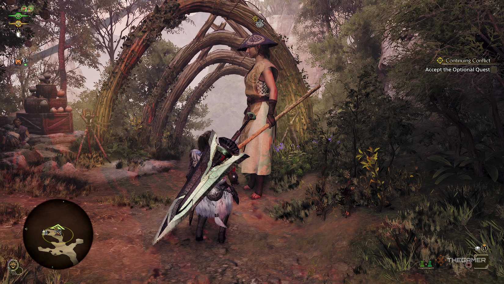 How To Complete Echoing From The Cliffs Side Quest In MH Wilds