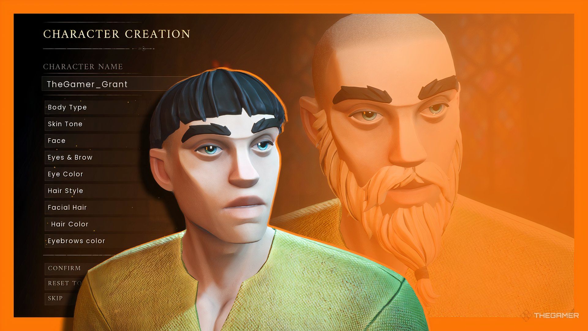 RuneScape: Dragonwilds - Character Creator Overview