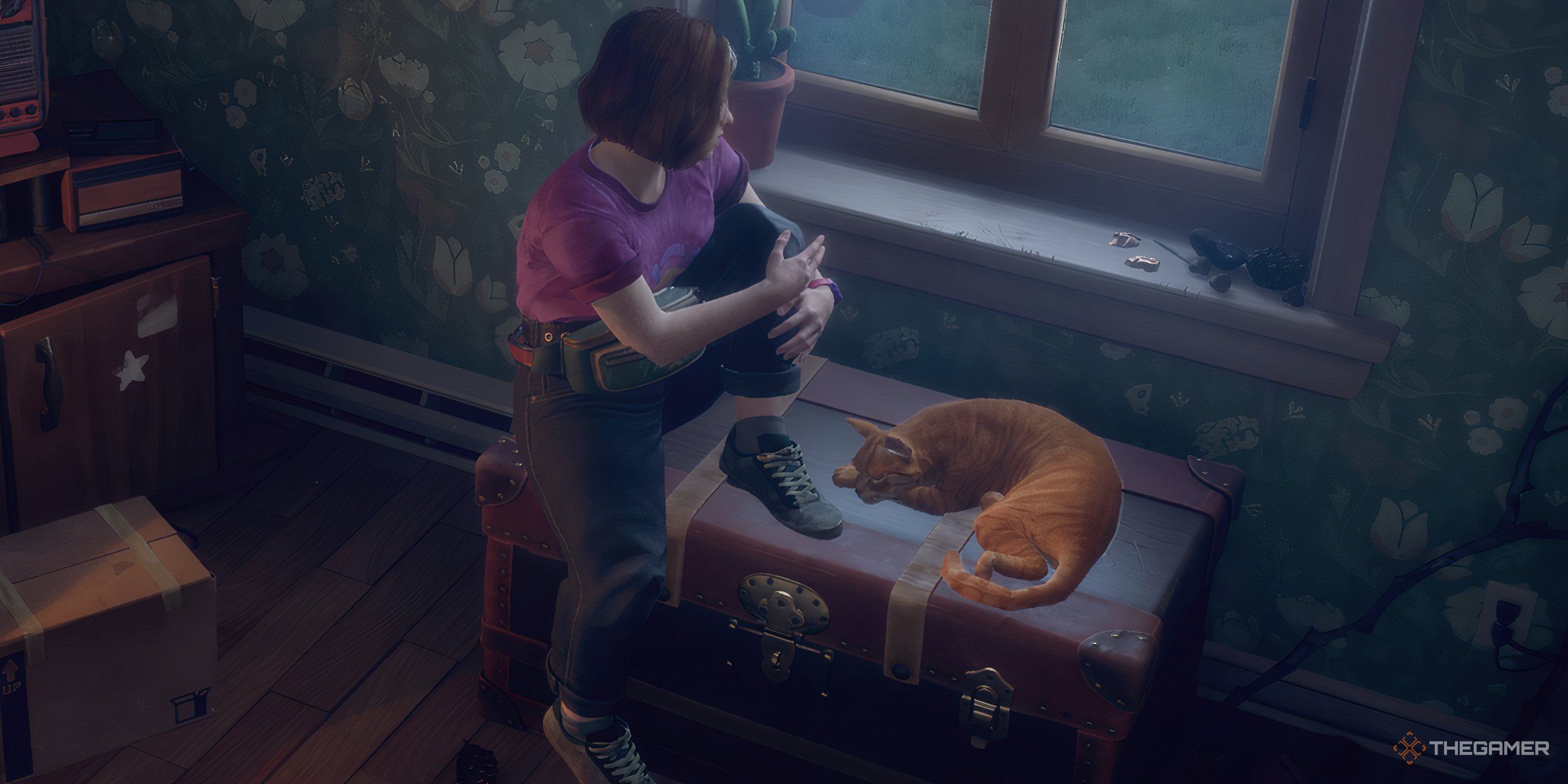 Прохождение полной записи сцены 3 в сериале «Lost Records: Bloom & Rage» — XZZY