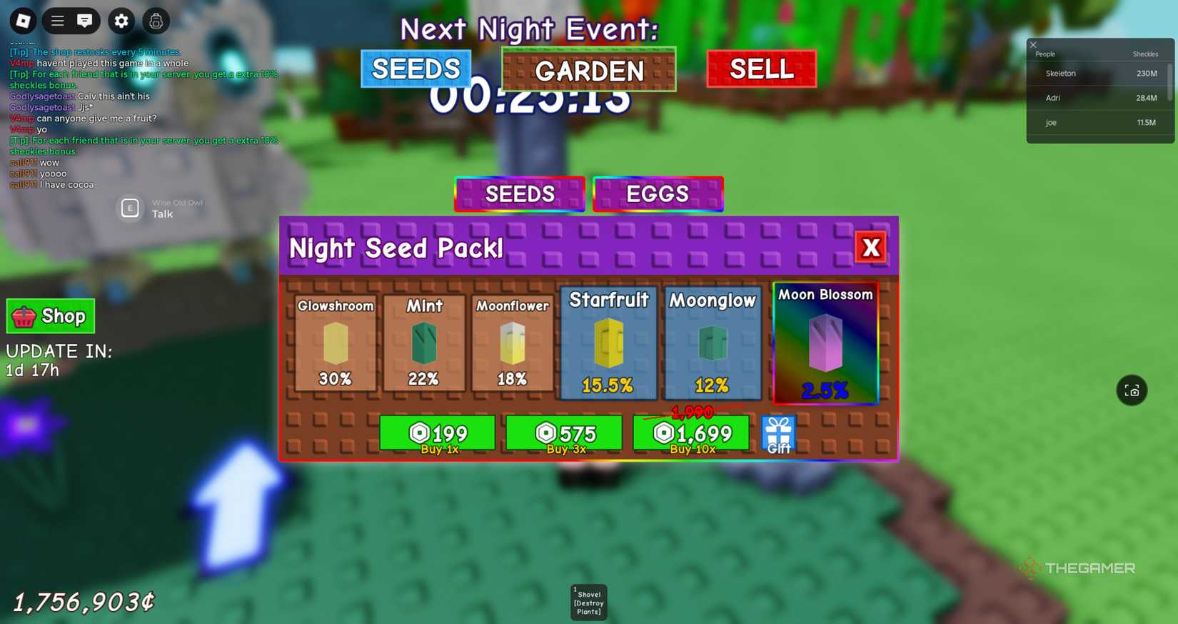 How To Get More Seed Packs In Roblox: Grow A Garden