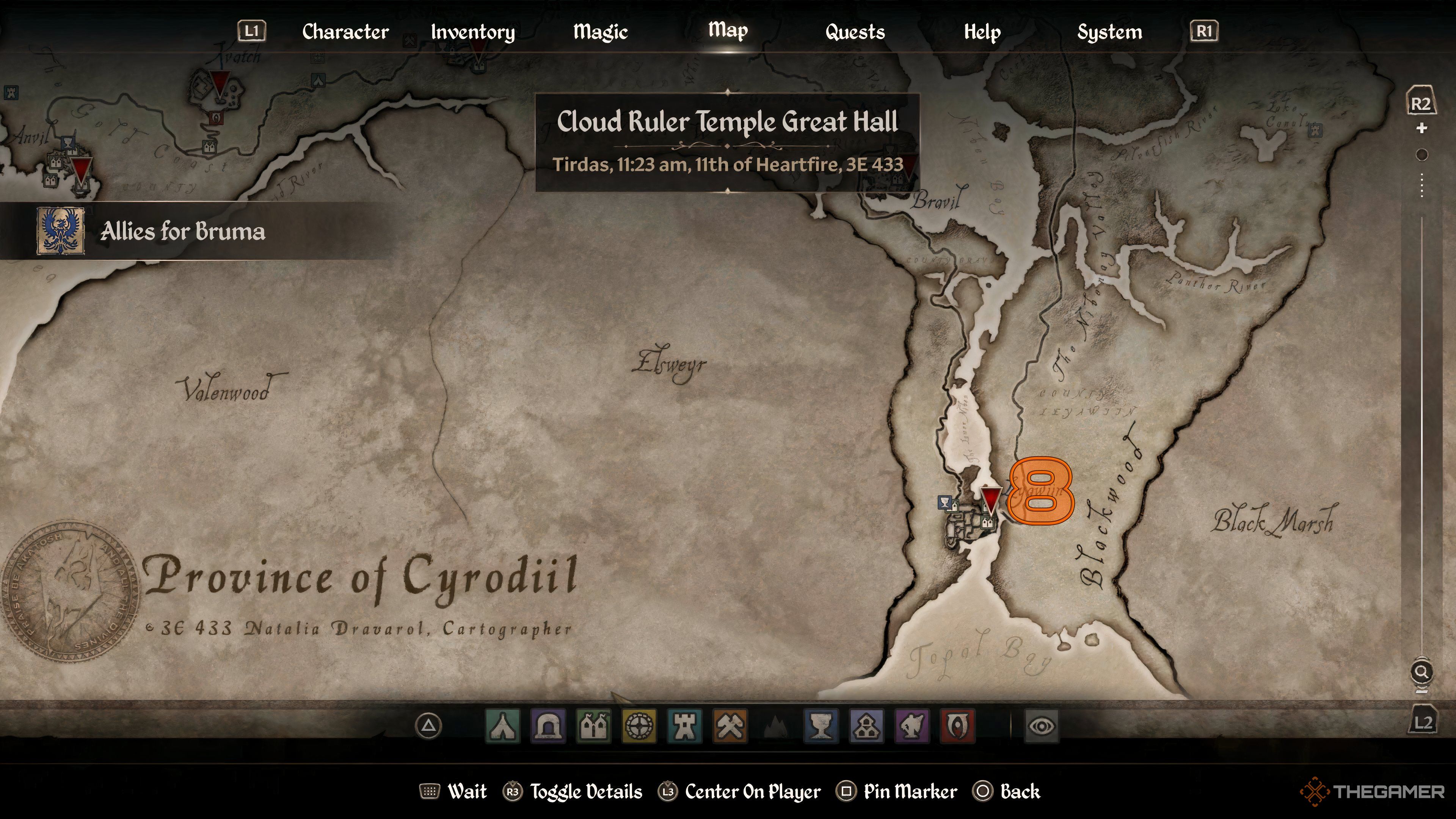 How To Complete Allies For Bruma In Oblivion Remastered