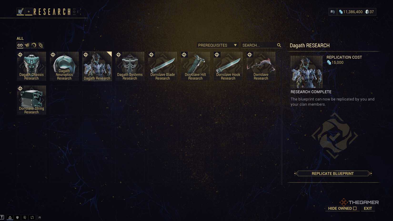 How To Craft And Play Dagath In Warframe