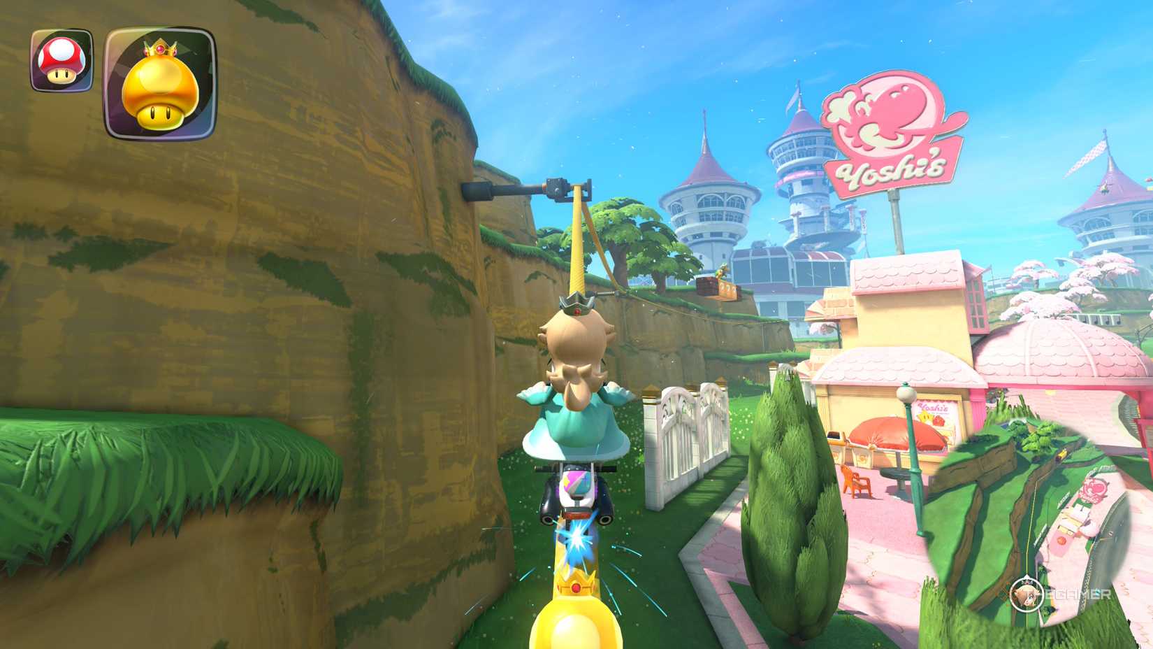 How To Ride Walls And Grind Rails In Mario Kart World