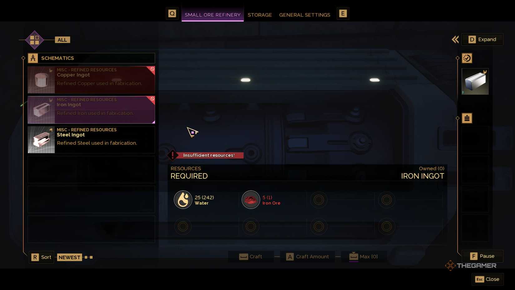 Where To Collect All Resources To Craft Steel In Dune Awakening