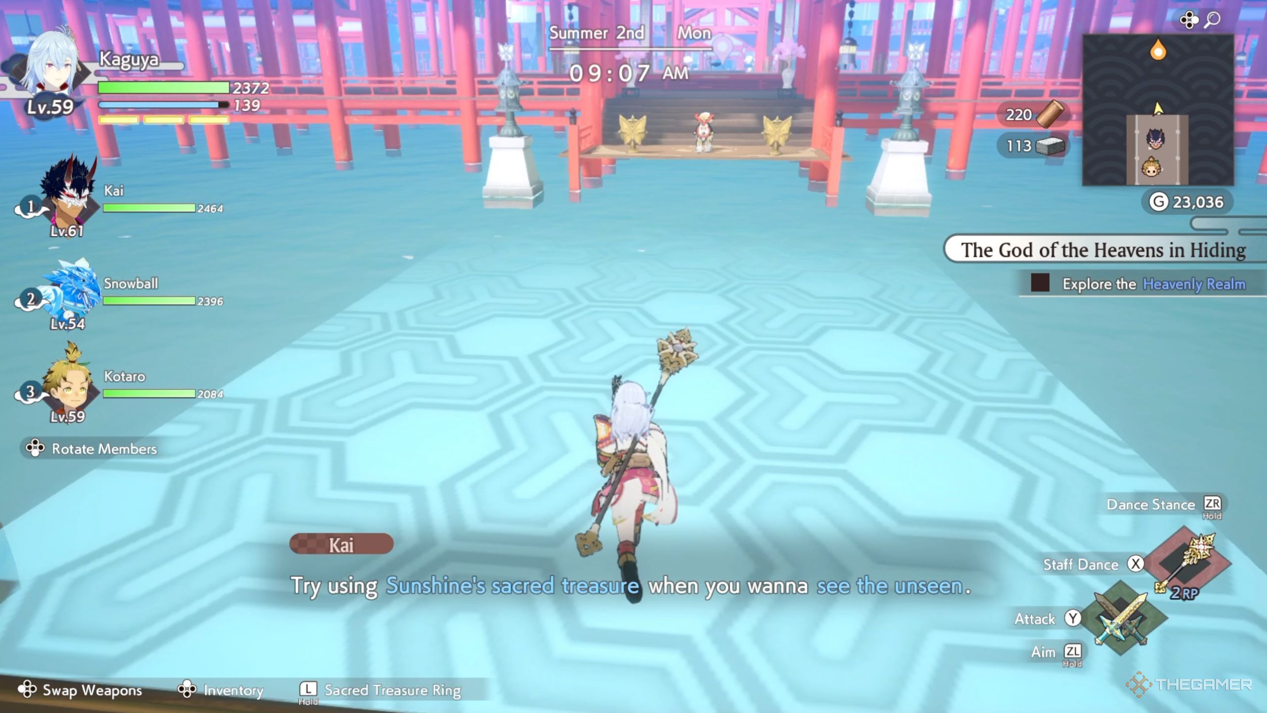 How To Get The Floating Frog Statue In Heavenly Realm In Rune Factory ...