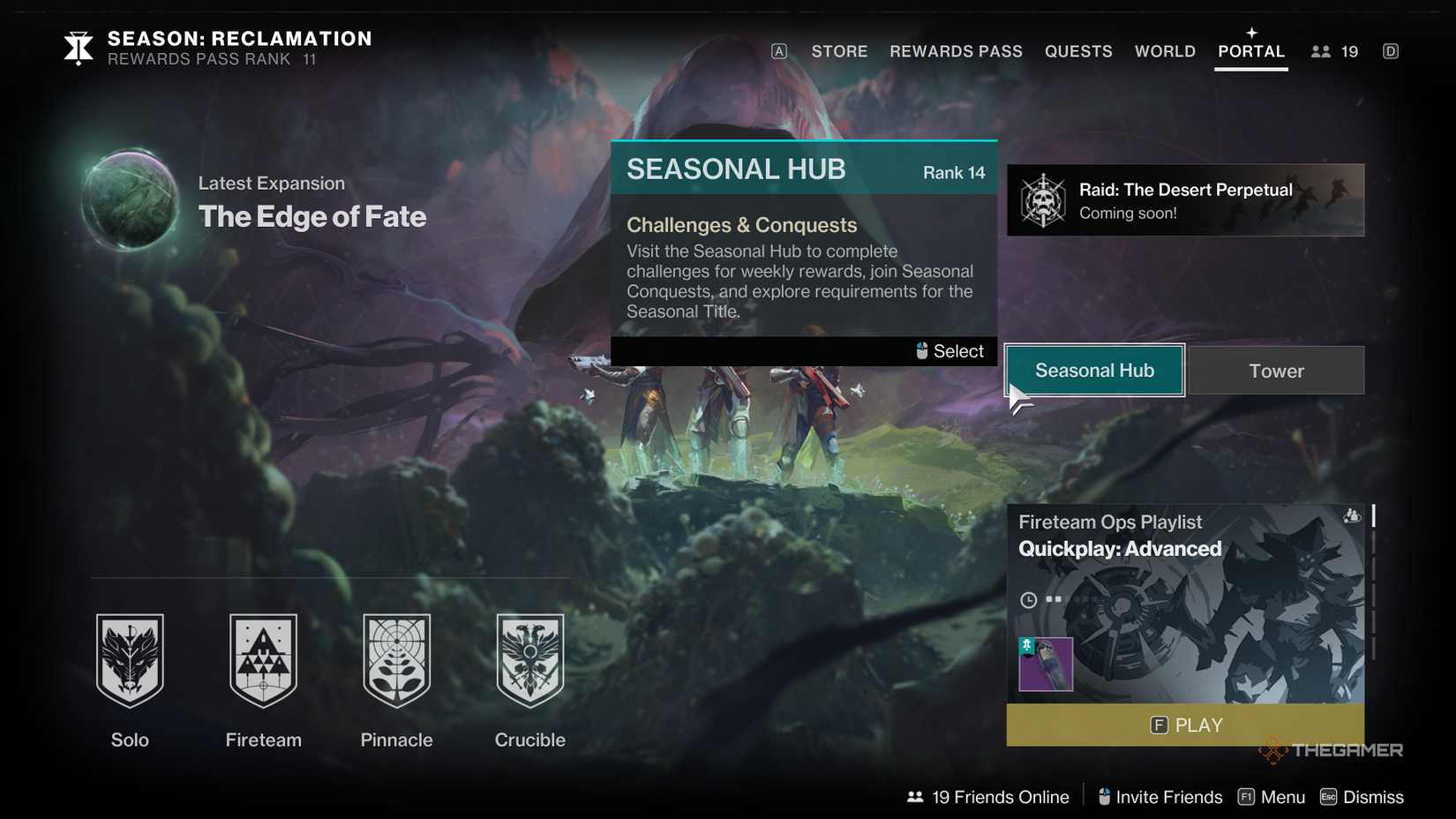 All Seasonal Hub Rewards In Destiny 2: The Edge Of Fate