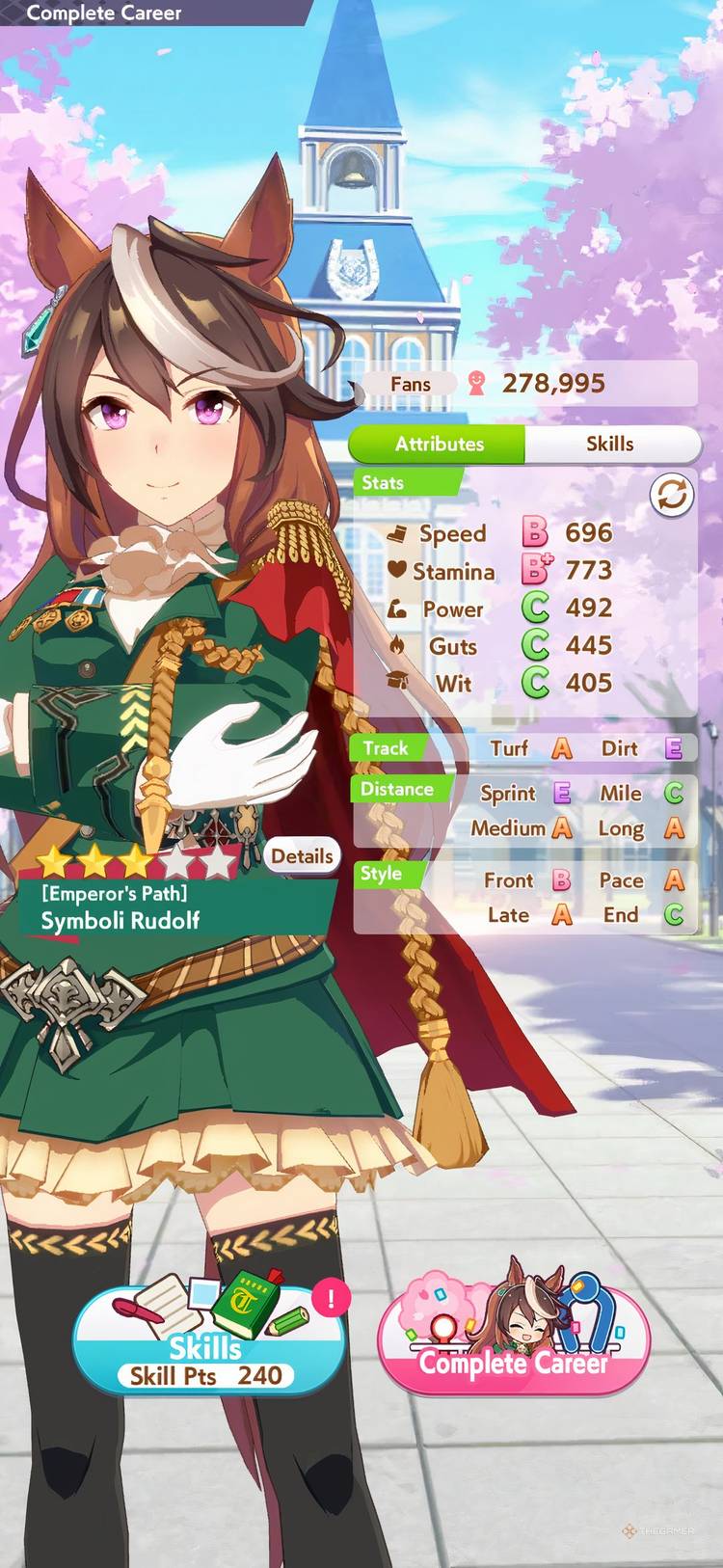 How To Make The Best Build For Symboli Rudolf In Umamusume: Pretty Derby