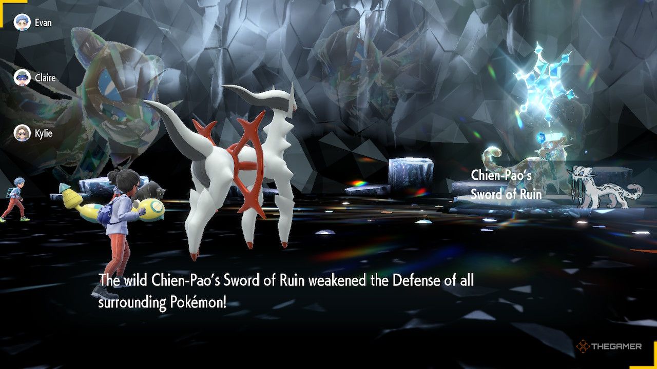 How To Beat Shiny Chien-Pao Tera Raid In Pokemon Scarlet And Violet