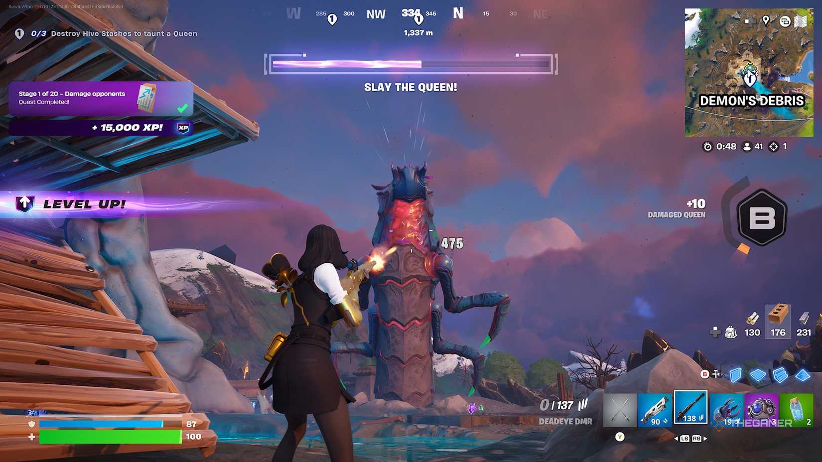 How To Defeat Queen Bugs To Get Mythics And Medallions In Fortnite ...