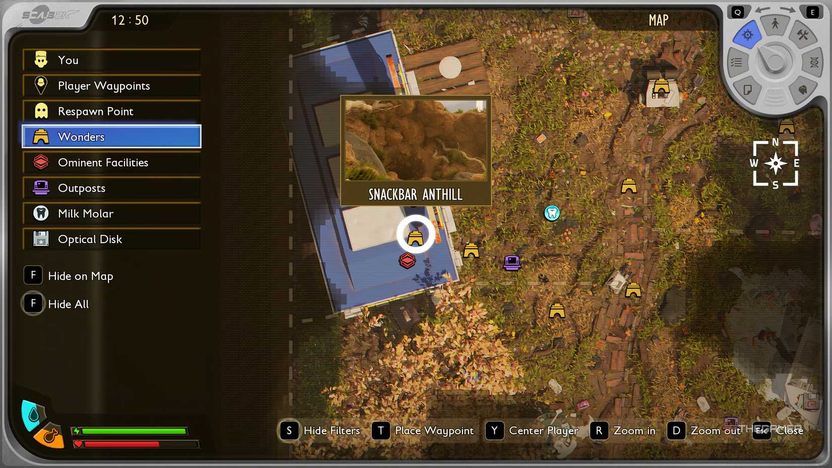 Where To Find All Optical Disks In Grounded 2