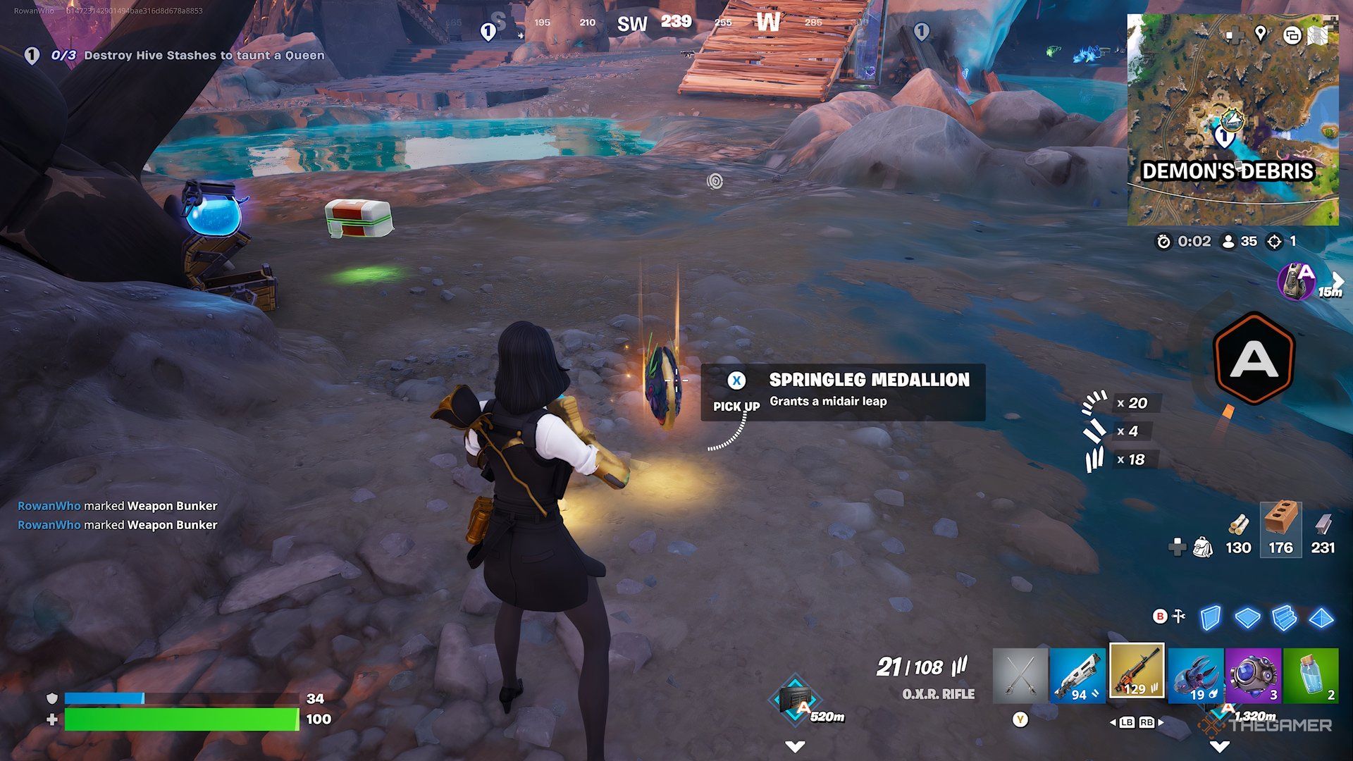 How to beat Queen Bugs to get myths and medallions in Fortnite: Chapter ...